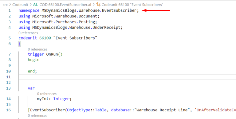 Unveiling the Power of Namespaces in Microsoft Dynamics 365 Business Central – Dynamics Insights